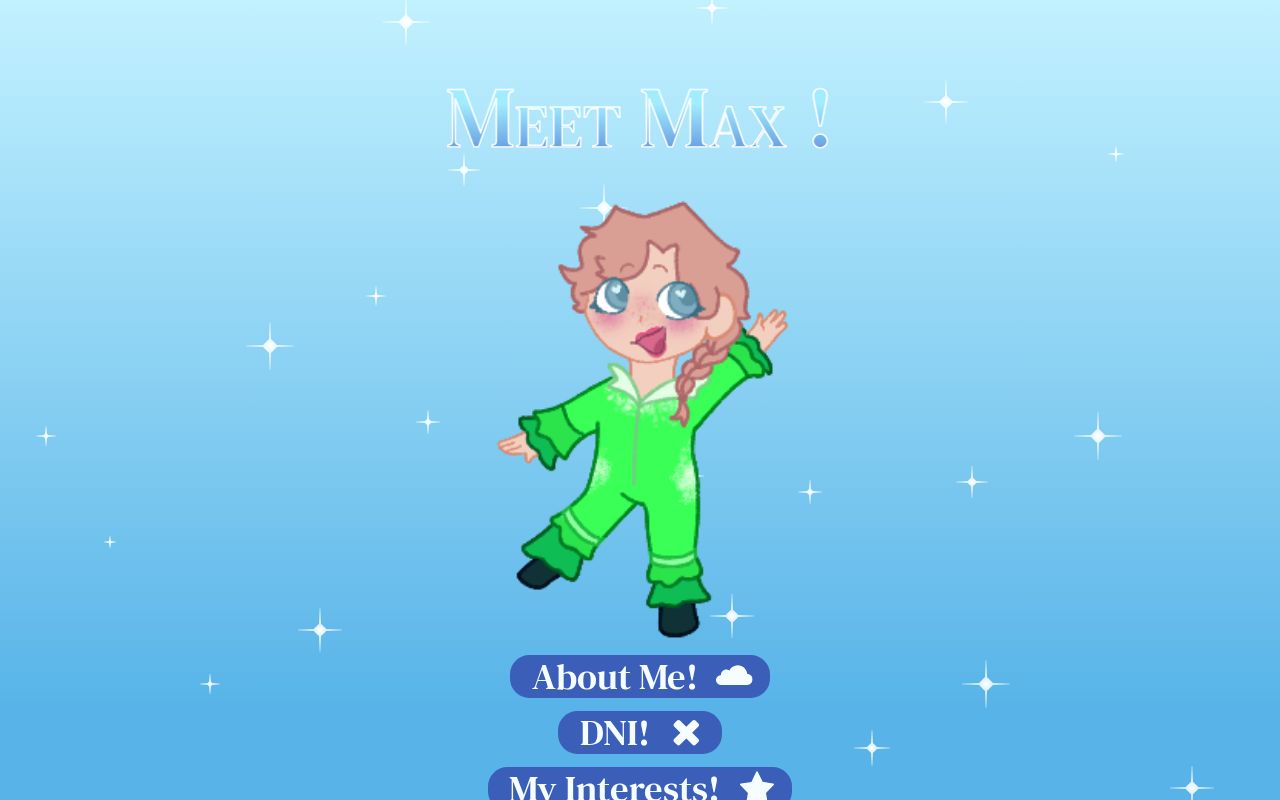 Max’s info carrd